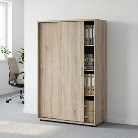 Střední skříň Praktik 100 x 40 x 147,9 cm, dub sonoma