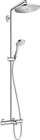 Hansgrohe Croma Select S, Showerpipe 280 1jet s vanovým termostatem, chromová, HAN-26792000