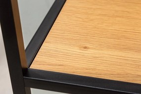 Designový odkládací stolek Maille 42 cm divoký dub