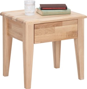 XXXLutz NOČNÍ STOLEK, divoký dub, barvy dubu, 50/48/40 cm Linea Natura - 000844002103