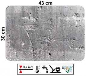 Prostírání - 671, Beton