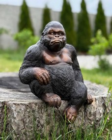 Bronzová socha - Gorilla