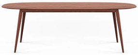 PLAYdinner Lamé, Jídelní Stůl, ve velikostech 180, 230, 280cm druh dřeva: Ořech - Natural Oil, rozměr stolu: 230x105cm
