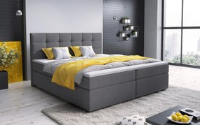 MSL Kontinentální čalouněná postel GLAM (140 x 200 cm) Barva látky: IBIZA 03