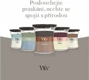 WoodWick Trilogy Radiant Cashmere svíčka střední