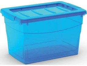 Plastový úložný box KETER Omni box S modrý 16 l