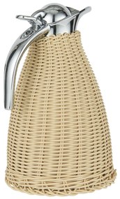 IB LAURSEN Termokonvice Polyrattan Braid 1,5 l, přírodní barva, kov, plast