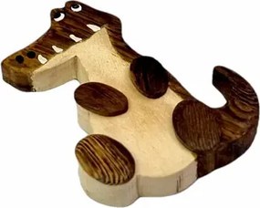 2Kids Toys Dřevěná magnetka velká Krokodýl