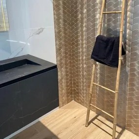 MSV TILDA koupelnový žebřík na ručníky bambus / 150 CM