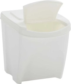 Stohovatelné koše na odpadky 4 ks šedé 100 l polypropylen 152201