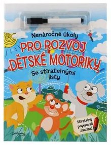 FONI Book Nenáročné úkoly pro rozvoj dětské morotiky se stíratelnými listy + popisovač