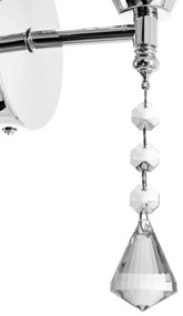 Toolight - Nástěnné svítidlo ve stylu LOFT 1xE27, chromová, OSW-08480