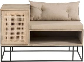 Lavice s odkládacím prostorem Woven - 100*50*65cm
