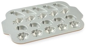 Nordic Ware Hliníková forma na pečení Zahradní zelenina 0,47 l, hnědá barva, kov