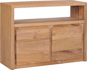 Příborník 80 x 30 x 60 cm masivní teakové dřevo 282847