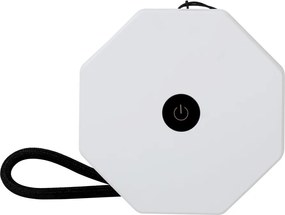 Bílá přenosná světelná dekorace na USB ø 8 cm Twist – Gingko