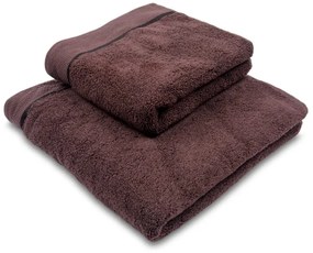 SVITAP sleep well Ručník Star 450 g/m2  Ručník Star 50x100 cm tmavě hnědá