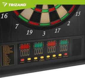 Elektronický terč na šipky Trizand - kompletní sada pro všechny hráče šipek