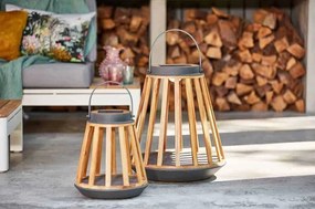 Solární lampa Mrs. Solar  Kate teak antracit M