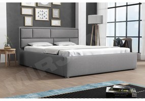 Čalouněná postel s rolovaným roštem Nido, Rozměr postele: 160x200, Potah: Victoria 14 865