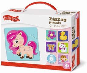 Kids Do ZigZag puzzle - pro princezny
