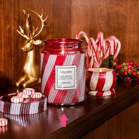 Voluspa svíčka Crushed Candy Cane, 510 g
