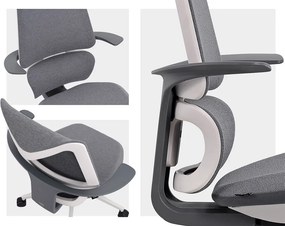 Ergonomická dětská židle MOSH Airflow 396 – šedá