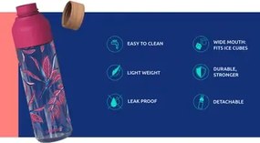 Quokka Plastová láhev Ice Offset Botanical 840 ml