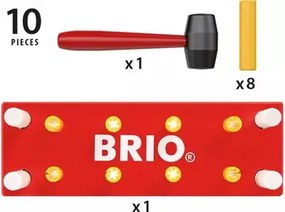BRIO Zatloukání kolíků II / od 2 let