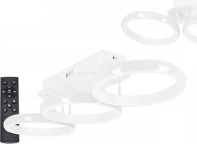 LED Stmívatelné stropní svítidlo LED/30W/230V 3000-6500K bílá Wi-Fi Tuya + DO