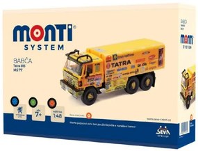 Stavebnice Monti System MS 77 Babča Tatra 815 1:48 v krabici 22x15x6cm