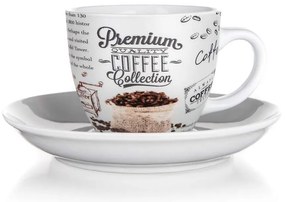 ŠÁLEK S PODŠÁLKEM PREMIUM COFFEE 190 ML 60325061