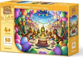 ART PUZZLE 35318 Puzzle Dinosauří oslava / 50 dílků / od 4 let