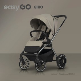 Kombinovaný kočárek EasyGo Giro 2v1 Savana Beige