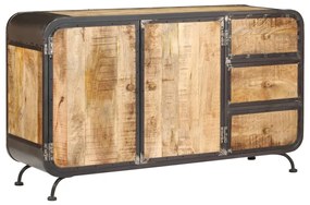Příborník 140 x 40 x 80 cm masivní mangovníkové dřevo - Default Title