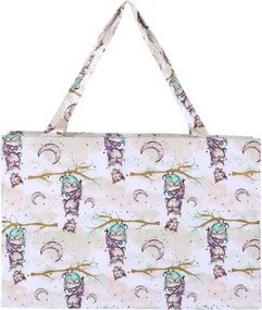 Bellatex Polstr na plážové lehátko potah na zip 55x195 cm Sovička
