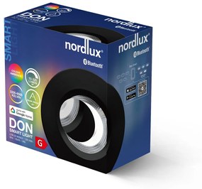 Nordlux Stmívatelná bodovka Don Smart Color IP65 Barva: Černá