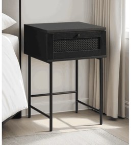 Designový odkládací stolek Lakshmana 45 cm černý
