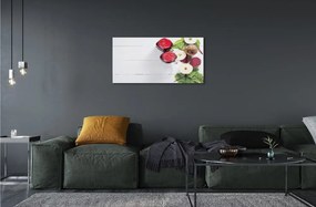 Obraz na skle Koktejly řepa-jablko 100x50 cm