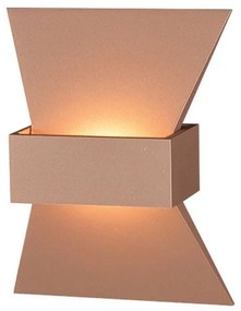 ACA Lighting LED nástěnné dekorativní svítidlo ELEGANT 6W/230V/3000K/540Lm/360°/IP20, tmavě zlaté