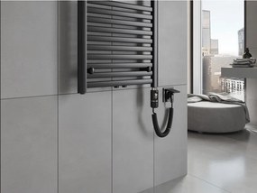 Mexen Hades, elektrické topné těleso 1500 x 500 mm, 900 W, černá, W104-1500-500-2900-70