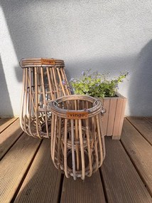 Vingo Velká ratanová lucerna Rozměry (cm): 27x39