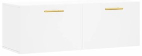vidaXL Nástěnná skříňka bílá 100 x 36,5 x 35 cm kompozitní dřevo