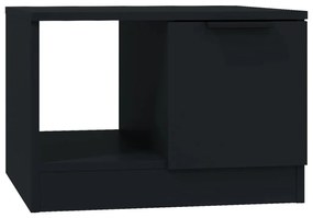 Konferenční stolek černý 50 x 50 x 36 cm kompozitní dřevo - Default Title
