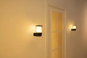 WiZ Elpas černé / Venkovní nástěnné svítidlo / LED / Wi-Fi / RGB / IP4