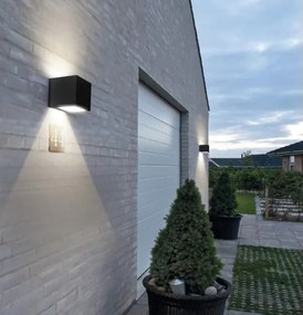 Viking - LED Stm. solární nástěnné svítidlo LED/1W/3,7V IP54 4000K 2000 mAh