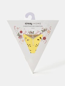 Sinsay - Vánoční dekorace ve tvaru hvězdy - zlatá