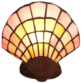 Nástěnná lampa Tiffany Shell - 25*20 cm