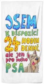 Osuška 24 hodin pro psa