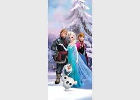 Dětská vliesová fototapeta na zed' Ledové Království Všichni Přátelé, Disney | 90 x 202 cm | DFTDNV 5463